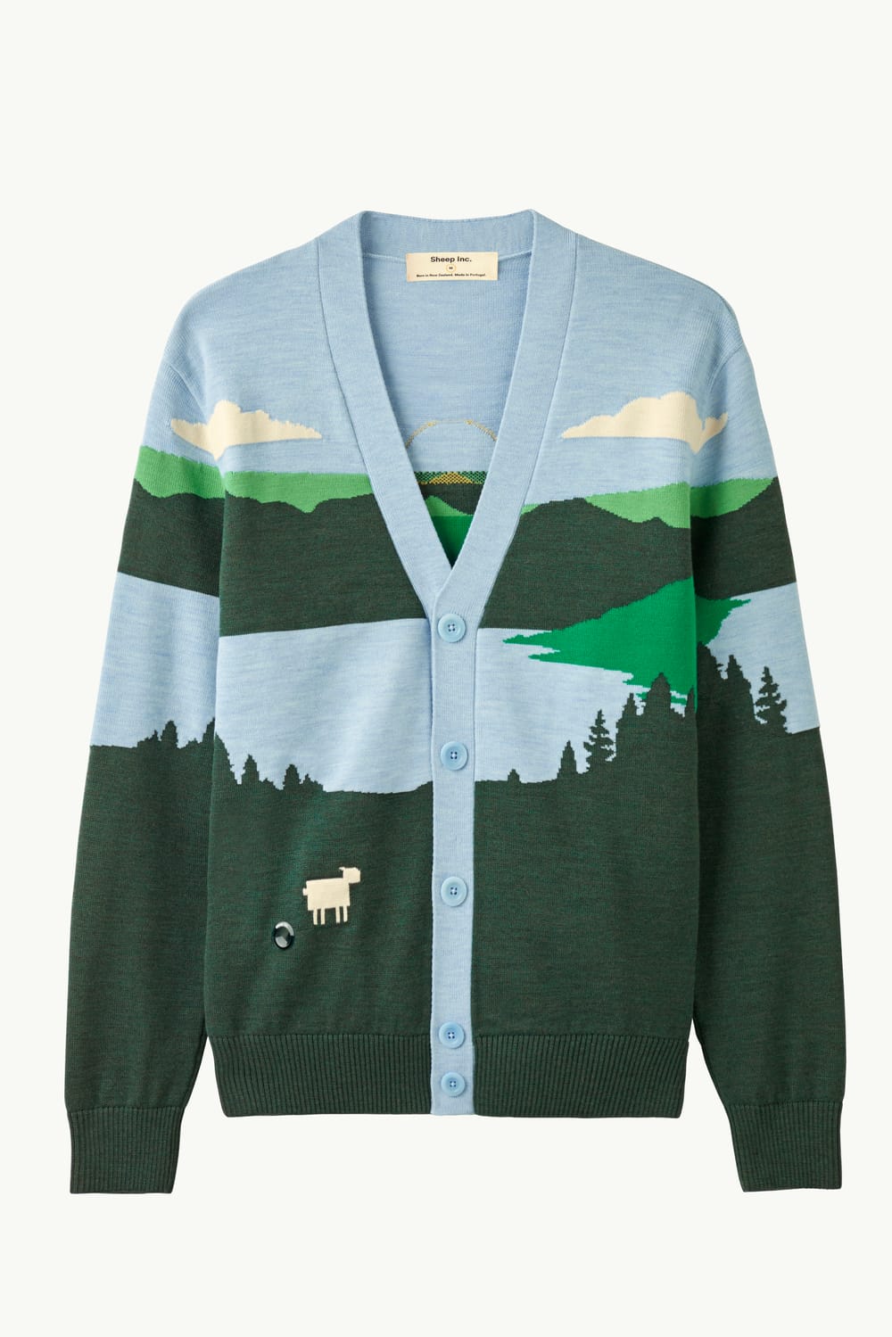Nature woven: introducing the Sheepscape cardigan by Sheep Inc., a ...